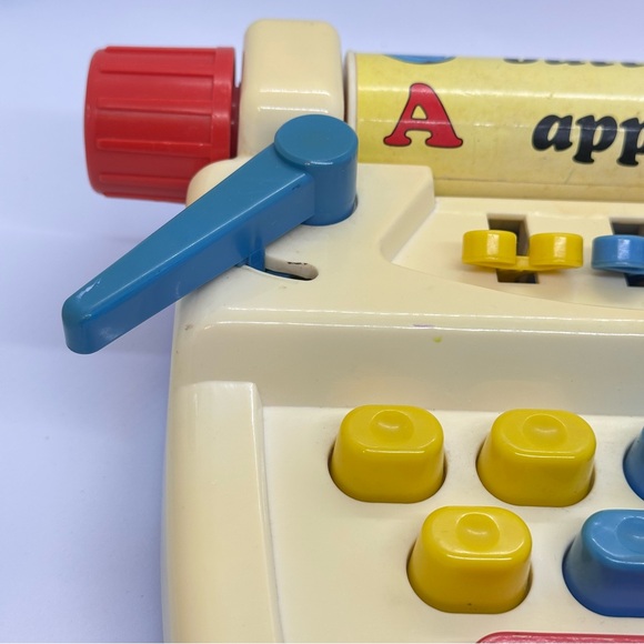 Arco | Toys | Vtg Arco Preschool Carry Around Type N Play Typewriter ...